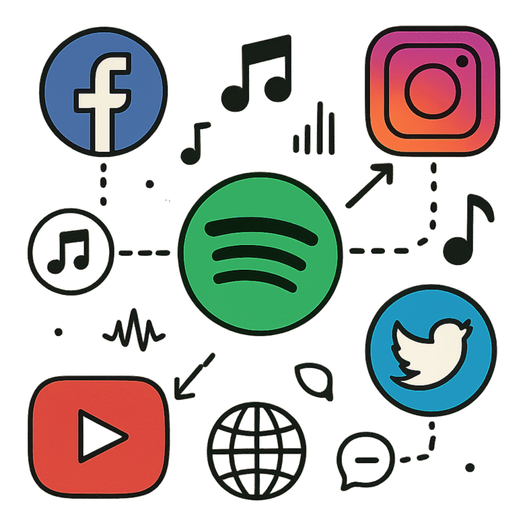 Spotify & Réseaux Sociaux : Booster les Revenus Ensemble
